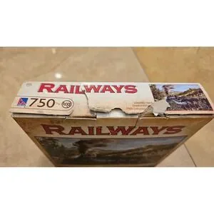 Sure-Lox | Games | Railways 75 Piece Jigsaw Puzzle Logging Train Forest ...